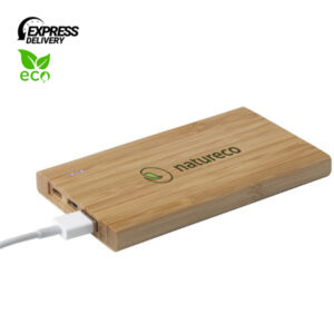 Eco Express 4k Bamboo Power Bank | Brandelity
