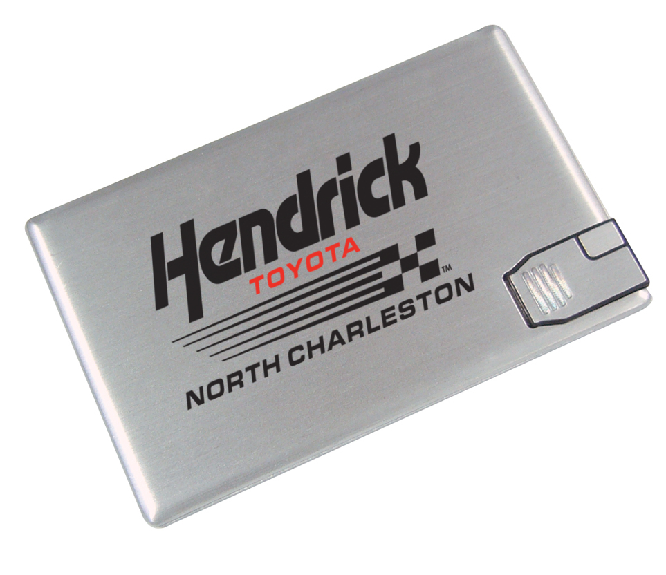 Metal Wallet Card USB | Brandelity | Company Branded Card USB Sticks