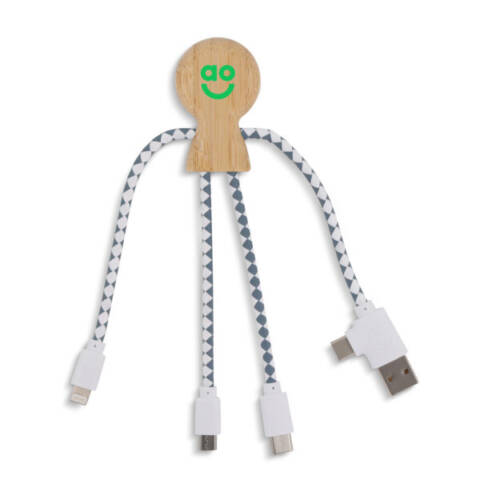 Mr Bio Bamboo Charging Cable | Brandelity