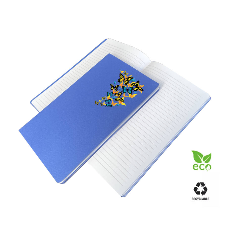 Branded Notebook With Flexible Cardboard Cover