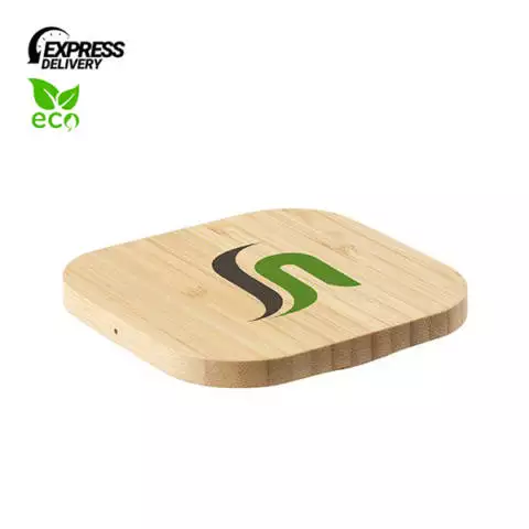 Eco Bamboo Express Wireless Charging Mat | Charger | Brandelity