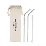 Branded Metal Straws Engraved With Your Company Logo