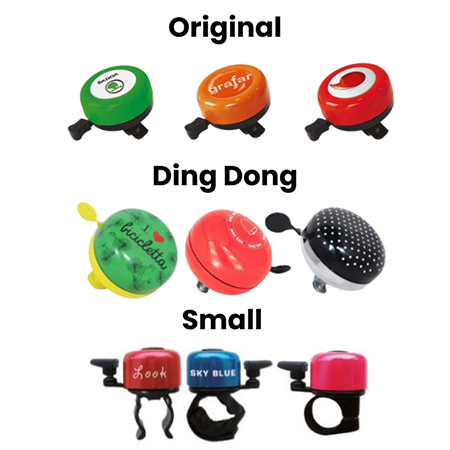 Pantone Matched Logo Bike Bell - Branded with your logo