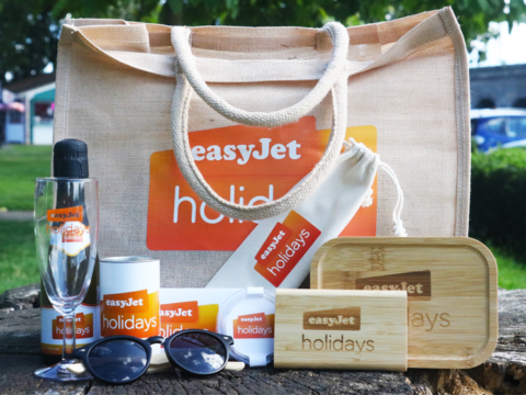 EasyJet Gift Sustainable Branded Packs